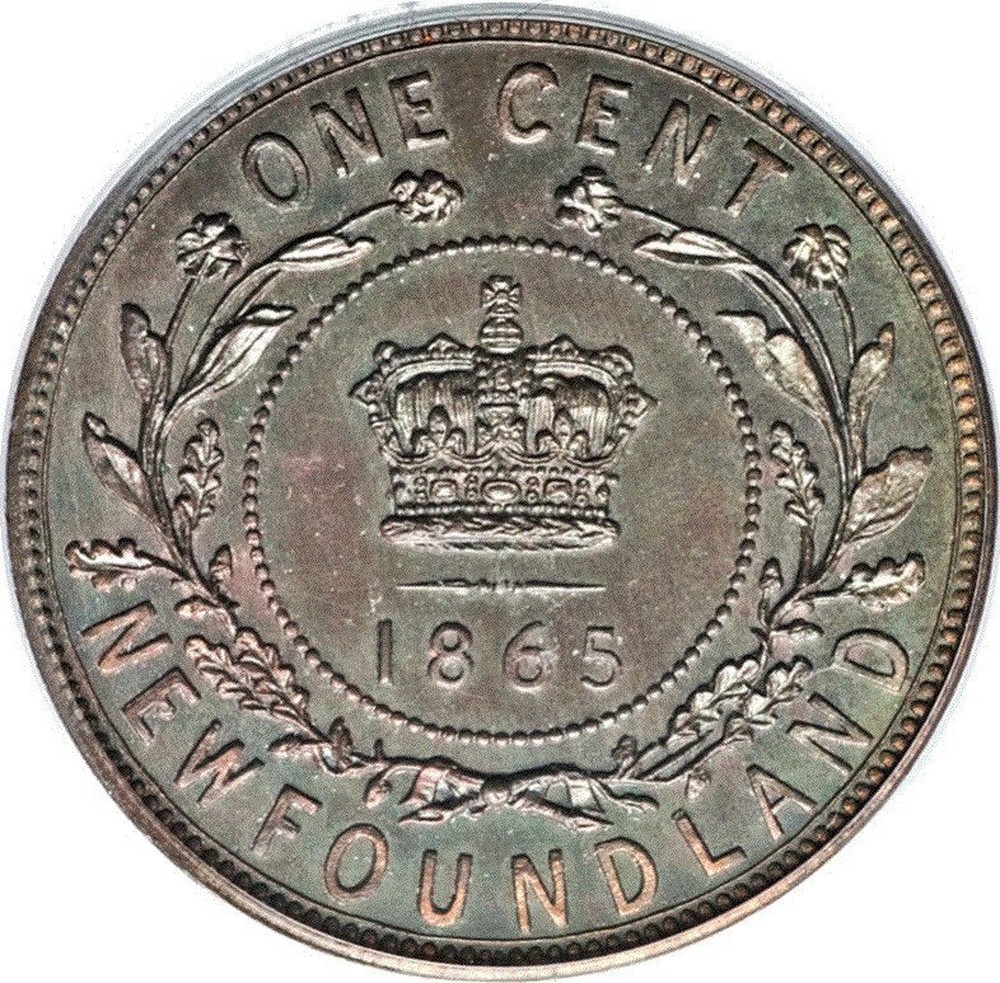 Canadian 1 Cent 1865 coins | coinscatalog.NET