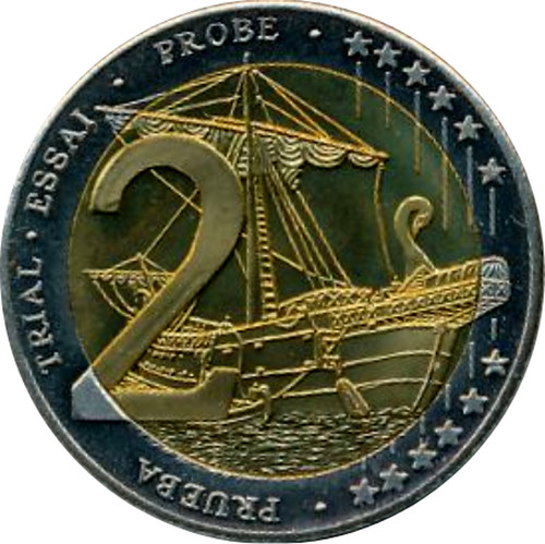 Cypriot 2 Euro "30 years of the Cyprus Institute of Neurology and ...