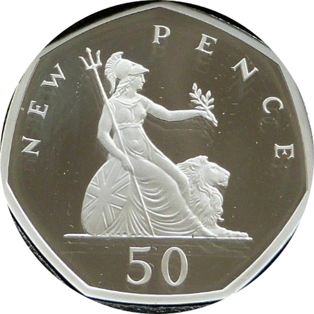 Great Britain Silver 50 Pence "British Culture set" 2019 coin value ...