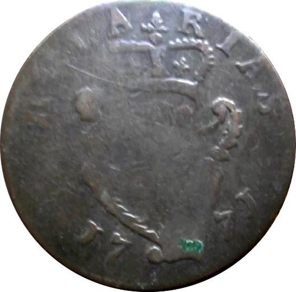 Great Britain 1/2 Penny "Gregory III Pon - Britain Rules" 1771 coin ...