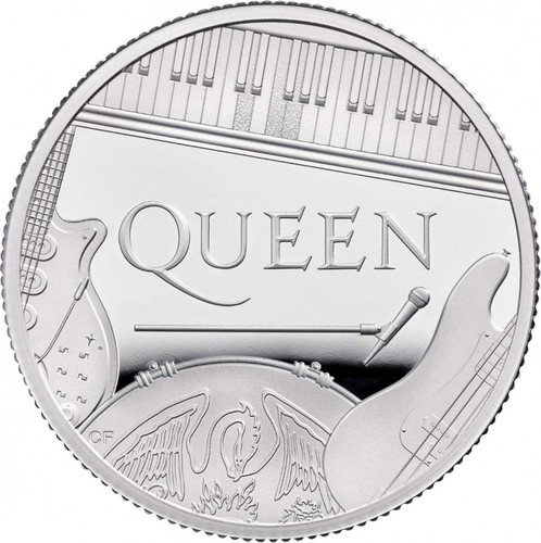 Great Britain Silver 5 Pounds "Music Legends - Queen" 2020 coin value ...