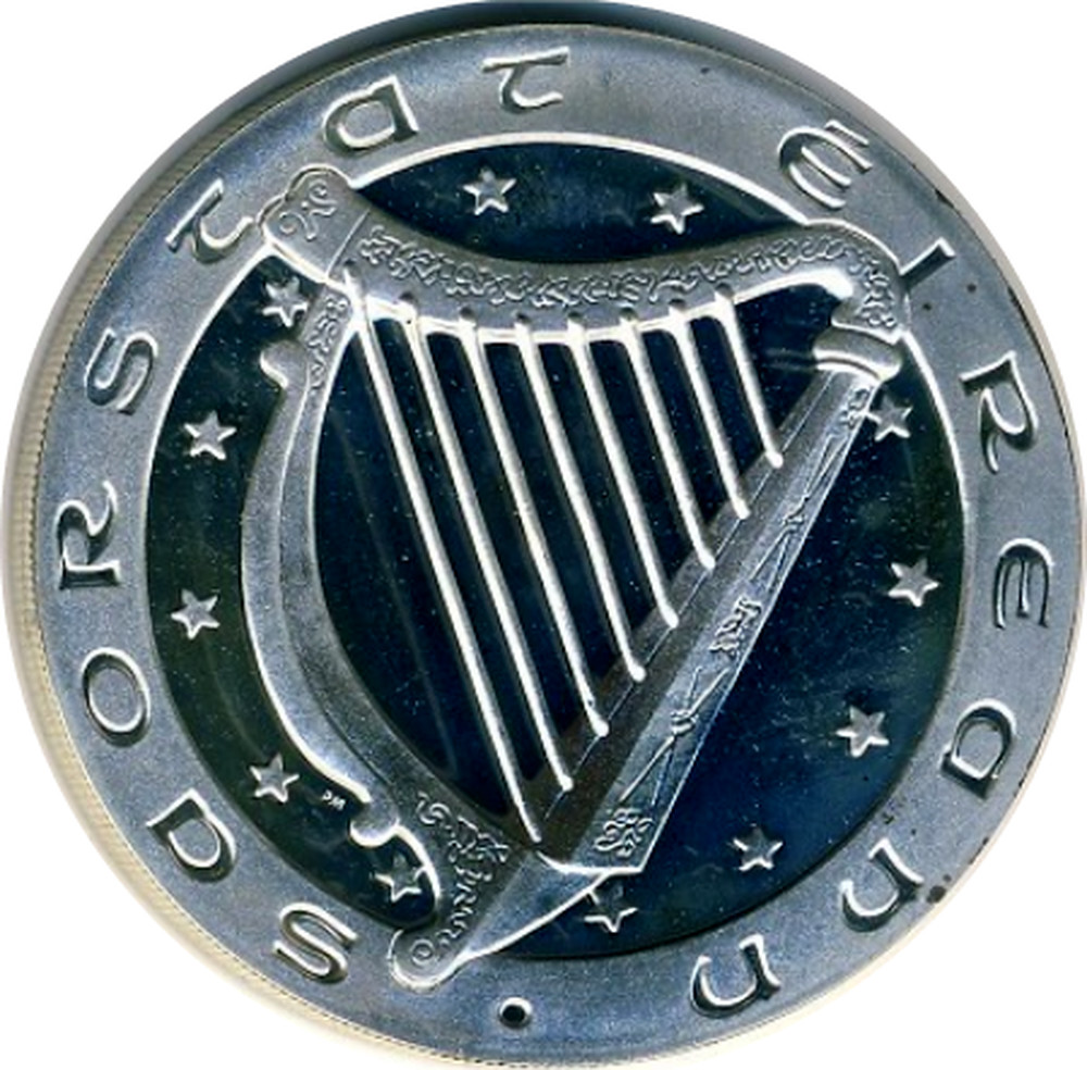 Irish 50 Pence "Dublin Millennium" 1988 coin value KM# 26 ...