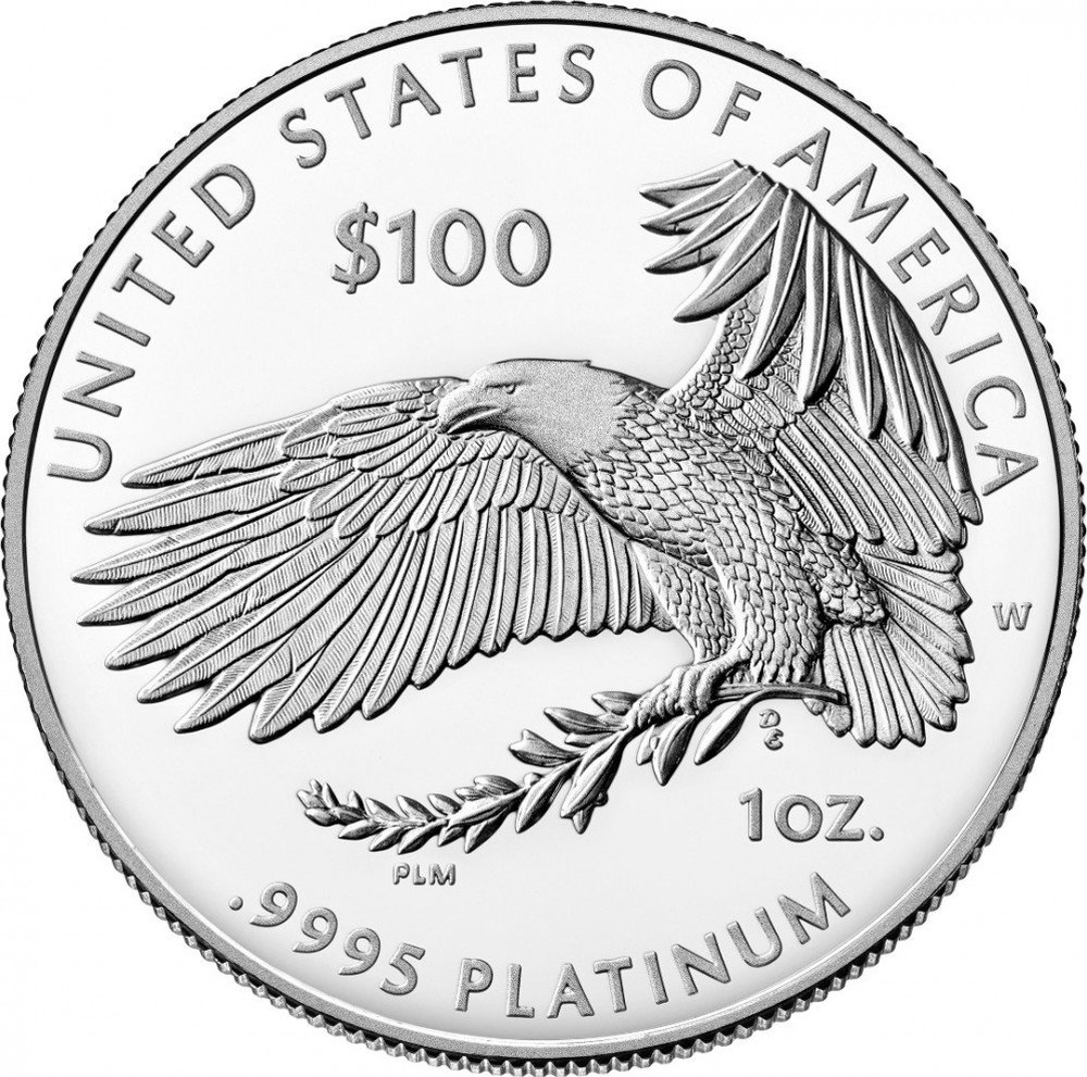 USA 1 Oz Platinum 100 Dollars "Happiness" 2020 coin value ...
