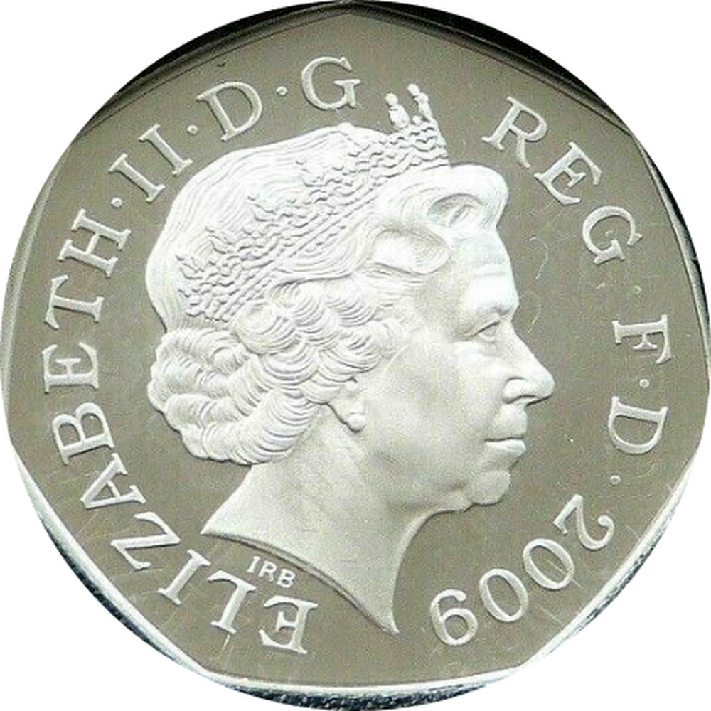 Great Britain 50 Pence "European Community" 1992 coin value KM# 963 ...