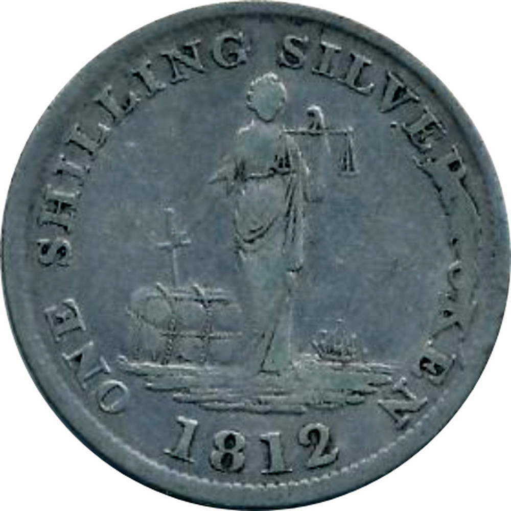 Great Britain Silver Shilling British Token Coins 1812 coin value ...