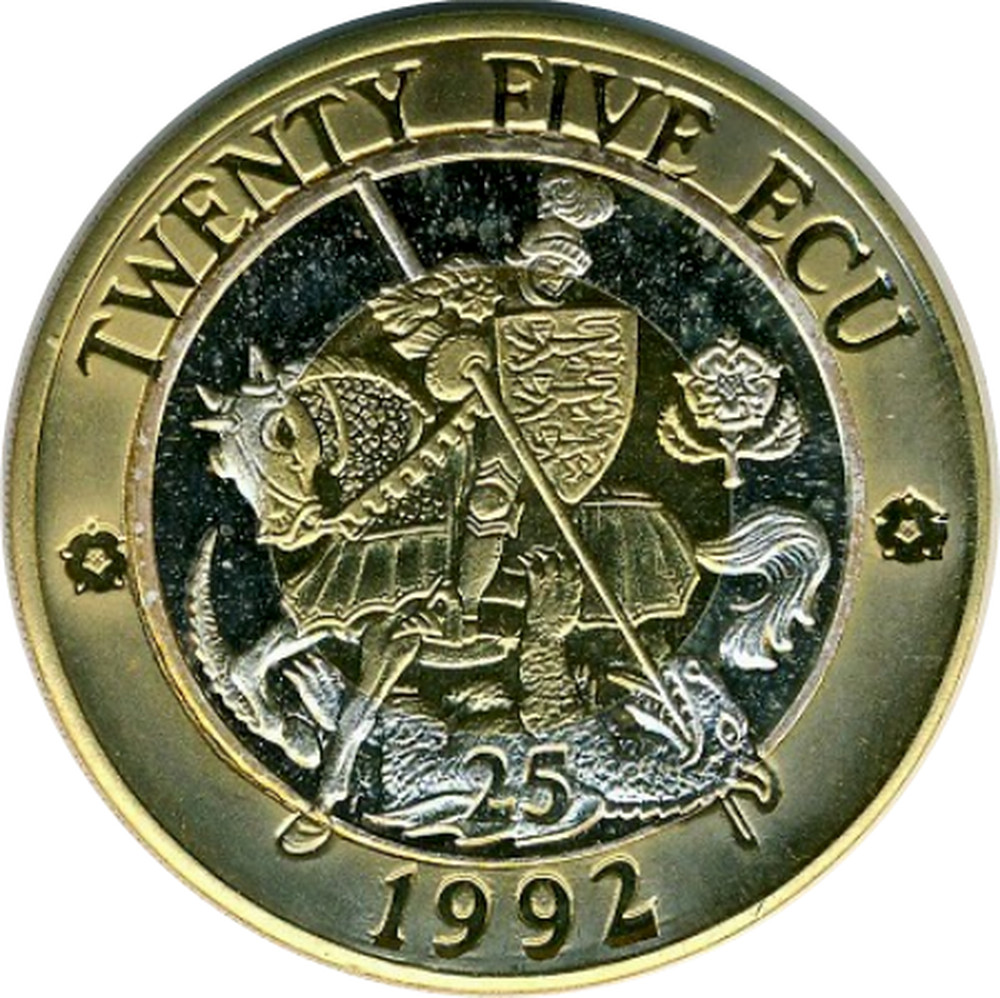 Great Britain ECU coins | coinscatalog.NET