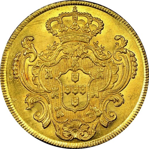 Portuguese Gold 400 Reis (Pinto. 480 Reis) Kingdom Milled coinage 1787 ...