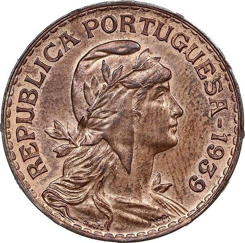 Portuguese Silver 2 $ 50 Republic 1932-1951 coin value KM# 580 ...