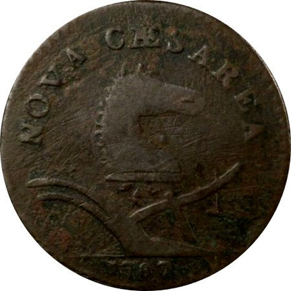 USA 1 Penny "Massachusetts Colonial Copper" 1788 coin value ...