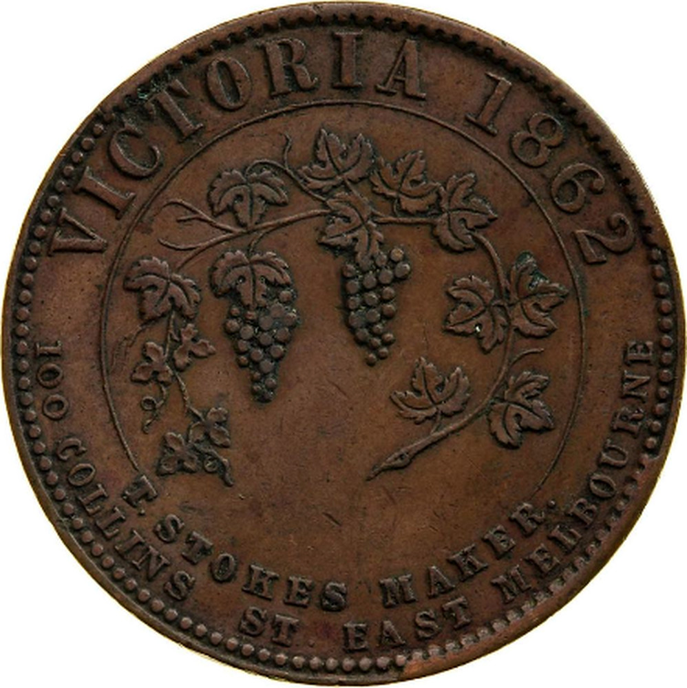 Australian 1 Penny 1862 coins | coinscatalog.NET