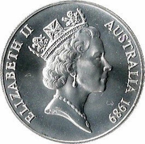 Australian Silver 10 Dollars "Victoria" 1985 coin value KM# 85 ...
