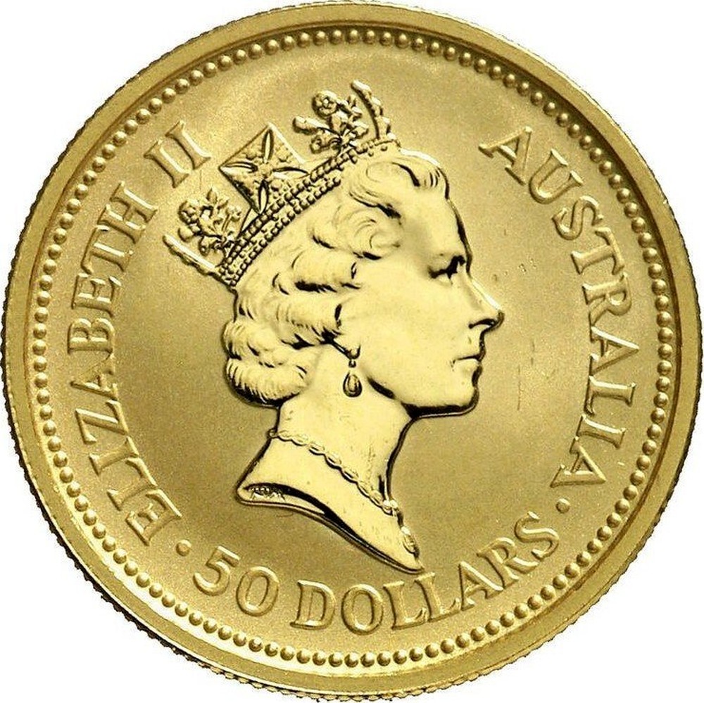 Australian 1/2 Oz Gold 50 Dollars "Nail-tailed Wallaby" 1992 coin value ...