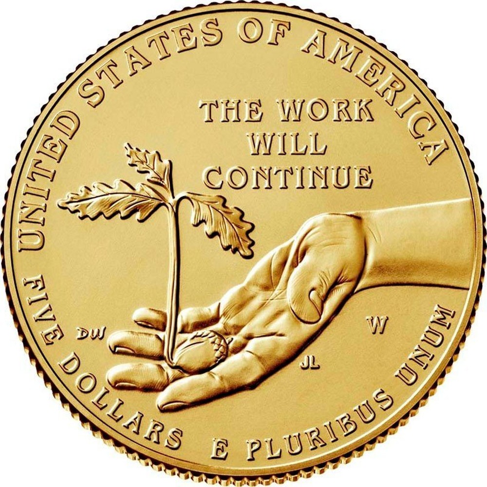 USA Gold 5 Dollars "50th Anniversary Of World War II" 1993 coin value ...