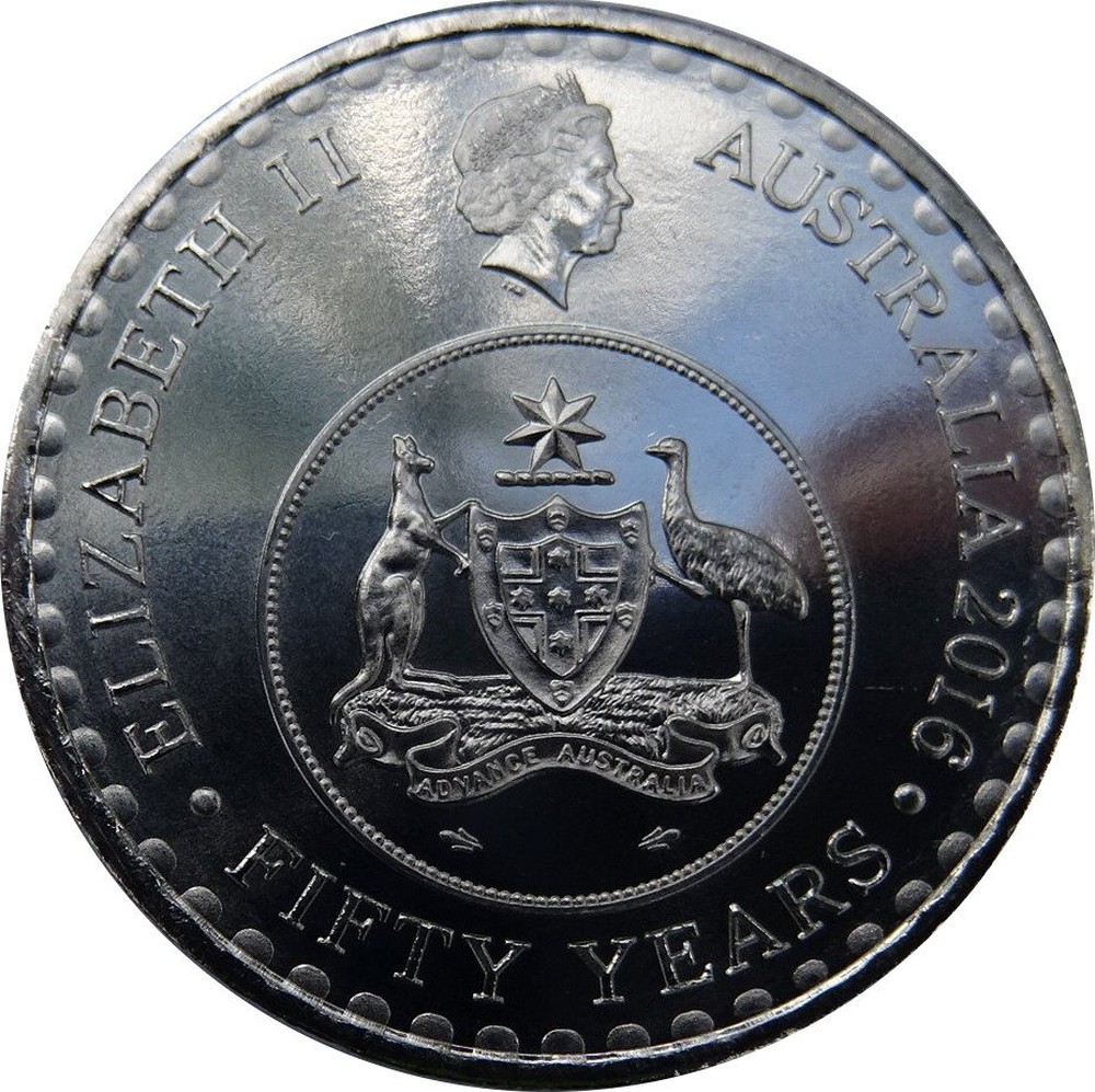 Australian 5 Cents "50 Years of Decimal Currency" 2016 coin value ...