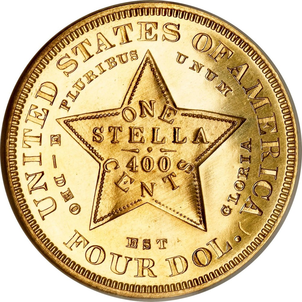 USA 4 dollars/1 Stella coins | coinscatalog.NET