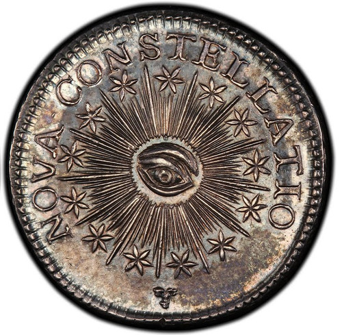 USA Silver U.S 500 Nova Constellatio 1783 coin value KM# EA14 ...