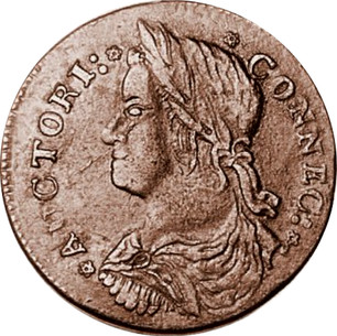 USA Connec Connecticut Coppers 1787 KM# 8.2 | coinscatalog.NET