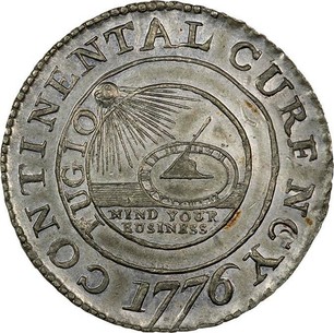EE. UU. Moneda continental "Dólar" 1776 KM# EA5 | coinscatalog.NET