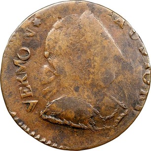 USA Vermon Vermont Coppers 1788 KM# 9.2 | coinscatalog.NET