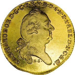 German Gold Ducat Electorate / Trade Coinage 1779-1798 KM# 573 ...