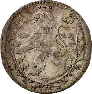 German Billon 4 Kreuzer Hesse-Darmstadt / Landgraviate / Regular ...