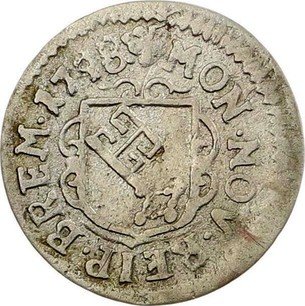 German Silver Groten Bremen / Free City / Regular Coinage 1746-1752 KM ...