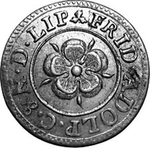 German Silver Mariengroschen (1/36 Thaler) Lippe-Detmold / Countship ...