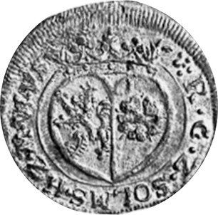 German Silver Albus Solms-Rödelheim / Countship / Joint Coinage 1655 ...