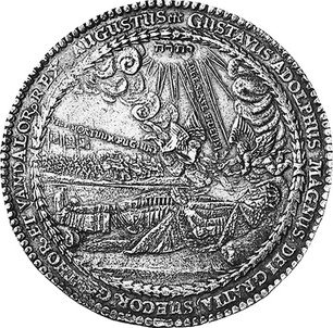 German Silver 4 Thaler City / Medallic Coinage 1633 KM# M8 ...