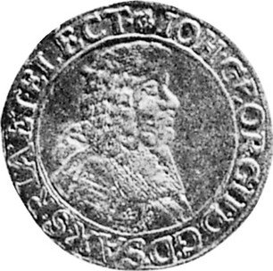 Plata alemana 15 Kreuzer (1/6 Thaler) Saxony-Albertine / Electorado ...