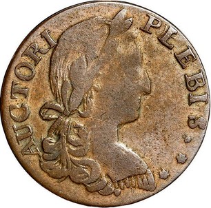 USA Auctori Plebis "Token" 1787 KM# Tn50 | coinscatalog.NET