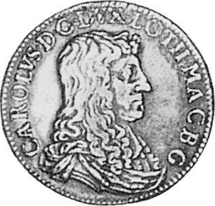 German Silver Teston Lorraine / Duchy / Standard Coinage 1663-1669 KM ...