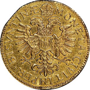German Gold 2 Pistolet Besancon Free City / Trade Coinage 1666 KM# 56 ...