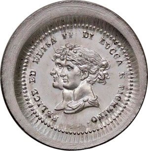 Итальянский 1 Центральный "Княжество Лукки и Пимбино. Феликс и Элиза ...