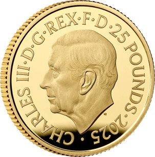 Great Britain 1/4 Oz Gold 25 Pounds "Red Arrows" 2025 | coinscatalog.NET
