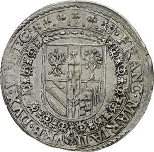 Italian Silver 2 Sedicines "Francis Maria II della Rovere Saint Terence ...