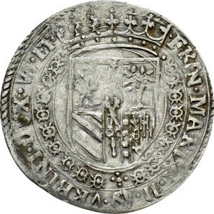 Italian Silver 2 Sedicines "Francis Maria II della Rovere Saints John ...