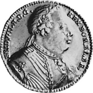 German Gold 1/2 Wilhelm d'Or Kingdom / Trade Coinage 1738-1740 KM# 221 ...