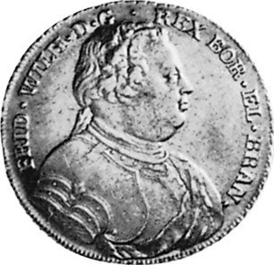 German Gold Wilhelm d'Or Kingdom / Trade Coinage 1738-1740 KM# 220 ...