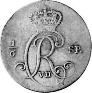 Plata alemana 10 Schilling (1/6 Speciesthaler) Schleswig-Holstein ...