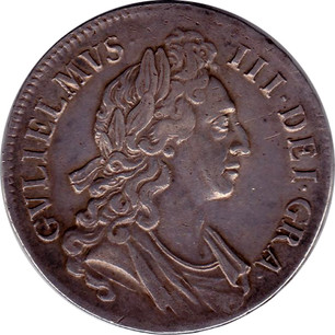 Great Britain Silver Crown "William III" 1695-1696 KM# 486 ...