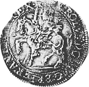Great Britain Silver Half Crown "Charles I" 1642 KM# 214.2 ...