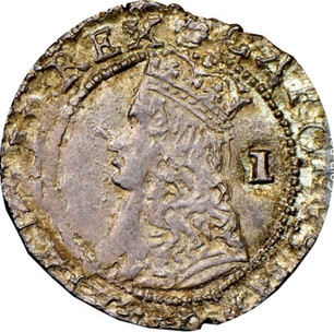 Great Britain Silver Penny British Hammered Coins 1660-1662 KM# 398 ...