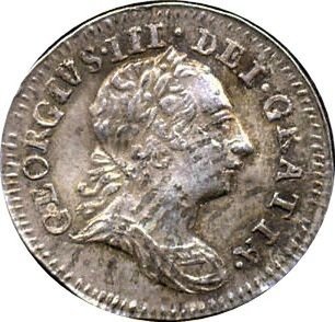 Great Britain Silver Penny "George III" 1763-1786 KM# 594 ...