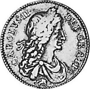 Great Britain Silver Shilling "Charles II" 1666 KM# 418.3 ...