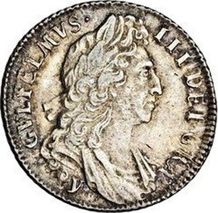 Great Britain Silver Shilling "William III" 1696-1697 KM# 485.6 ...
