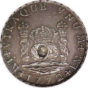 Great Britain Silver Dollar "George III" 1772-1789 KM# 636 ...