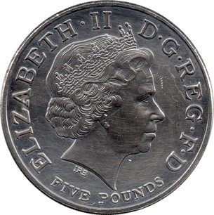 Gran Bretaña Five Pounds "100th Anniversary of the Entente Cordiale ...