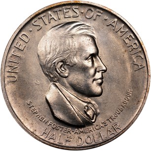 USA Silver Half Dollar "Cincinnati Music Center" 1936 KM# 176 ...