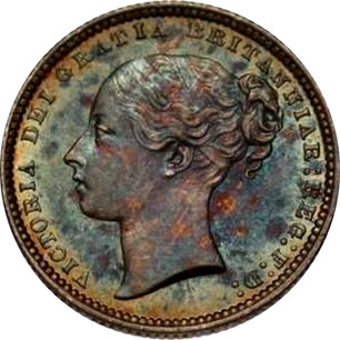 Great Britain Silver One Shilling "Victoria" 1867-1879 coin value KM ...